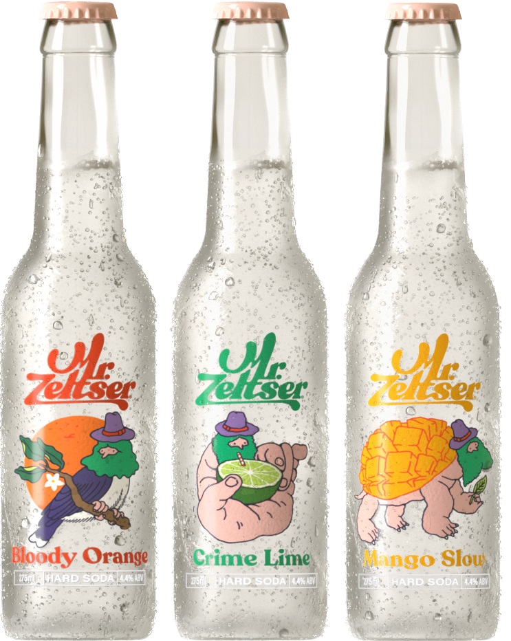 חדש, מוגז ומוגזם! "Mr Zeltser" משקה סודה אלכוהולי מתסיסת שמרים טבעית ...